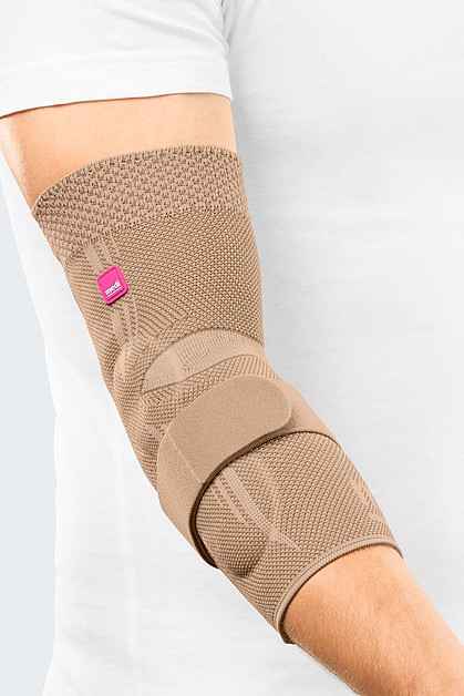 Epicomed® elbow support with silicone support pads and tension strap ...